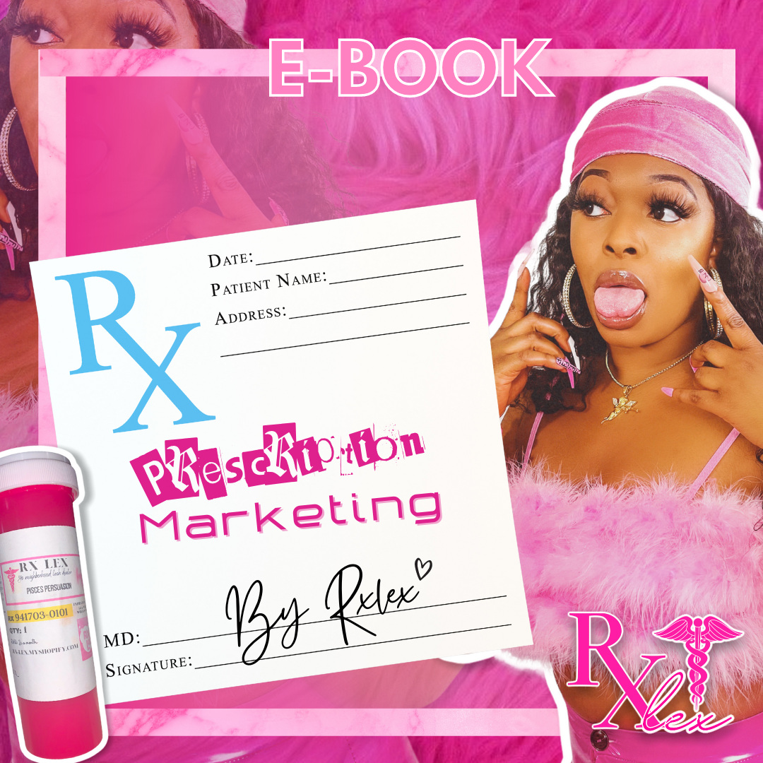 Prescription Marketing E-book (Digital Download) – Rx Lex